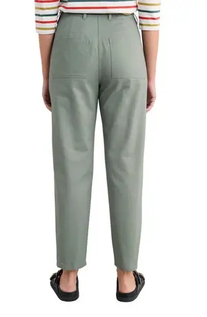 SEASALT CORNWALL Organic Cotton Ankle Straight Leg Pants