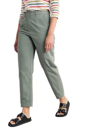 SEASALT CORNWALL Organic Cotton Ankle Straight Leg Pants