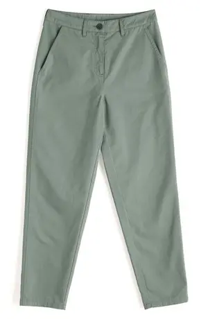 SEASALT CORNWALL Organic Cotton Ankle Straight Leg Pants