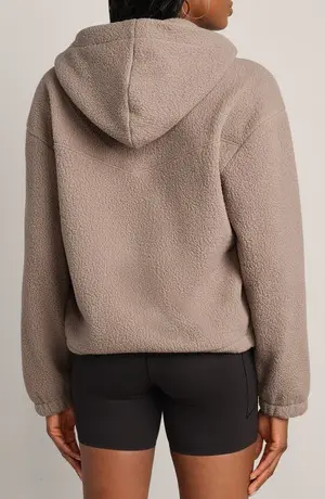 RHONE Aloft Fleece Hoodie - Foggy Taupe