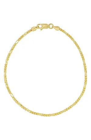 Bony Levy 14k Gold Figaro Chain Bracelet - 14k Yellow Gold