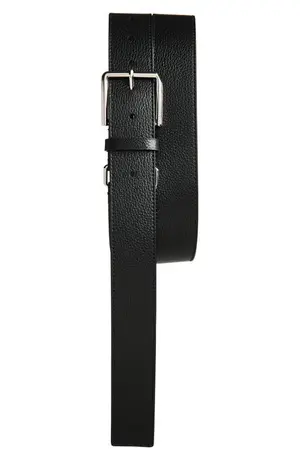 Givenchy Square Ring Leather Belt