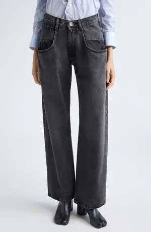 Maison Margiela Loose Fit Jeans For Women