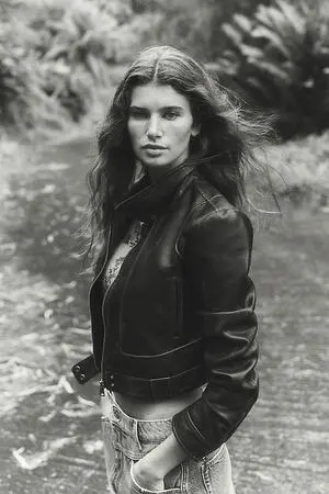 PILCRO Rumi Faux Leather Moto Jacket - Chocolate