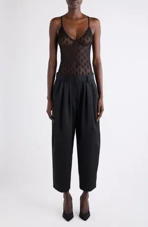 Isabel Marant Janice Pleated Tapered Trousers