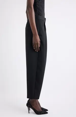 Isabel Marant Janice Pleated Tapered Trousers