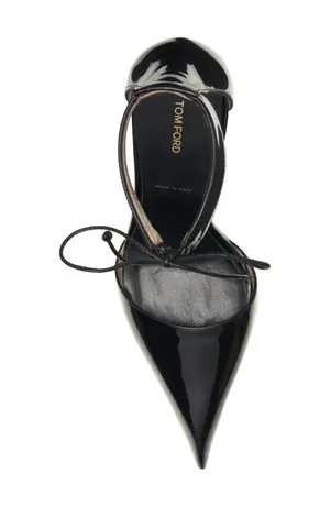 TOM FORD Ankle Tie Pump - Black