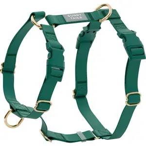 SUNNY TAILS Cloud Lite Waterproof Dog Harness - Meadow Green