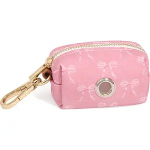 SUNNY TAILS Waste Bag Holder - Pink Coquette