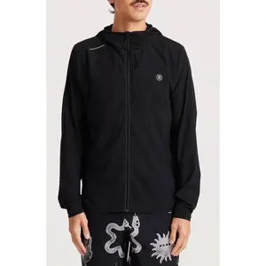 ROARK Second Wind Water-resistant Hooded Jacket - Black