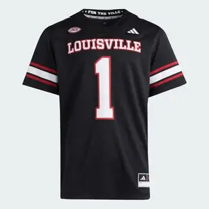 Adidas Louisville Cardinals Jersey - Black