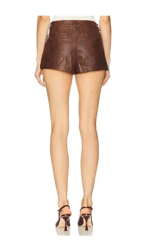 SNDYS. X Revolve Wendy Croc Mini Short