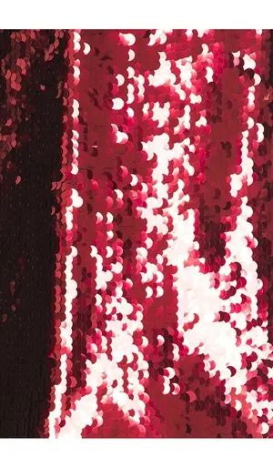 Retrofete Sequin Embellished Dress - Red