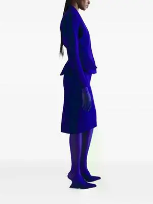 MUGLER Peplum-waist Jacket