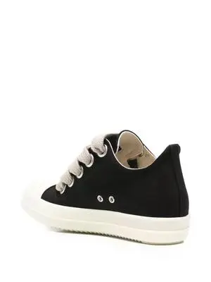 Rick Owens Lace-up Canvas Sneakers