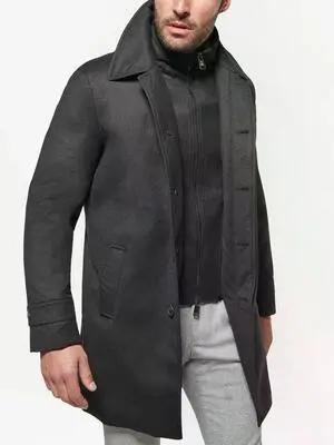 NORWEGIAN WOOL Wool-silk Coat