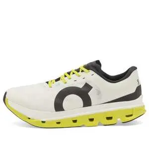 On Cloudflow 5 Sneakers - White/lime