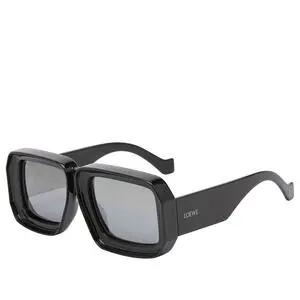 Loewe Paula's Ibiza Mask Sunglasses - Black/silver