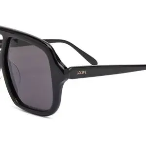 Loewe Slim Pilot Sunglasses - Black/grey
