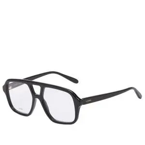 Loewe Slim Pilot Optical Glasses - Black