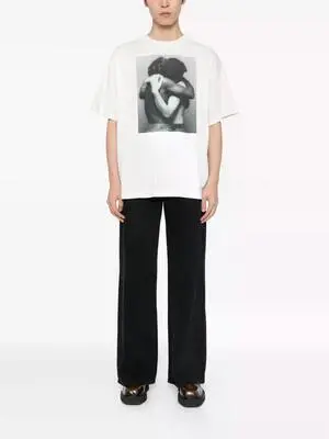 SAINT MXXXXXX Logo-printed T-shirt