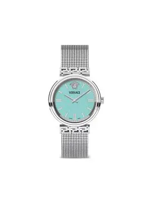 Versace Meander 36mm Watch - Blue
