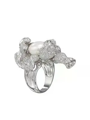 ANABELA CHAN Mini Blossom Pearl Ring