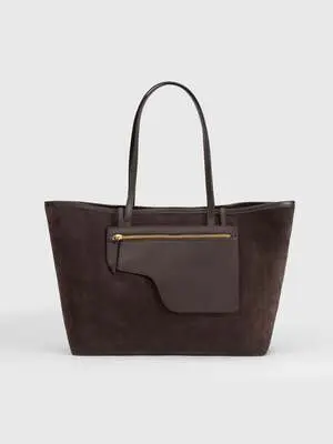 ATP ATELIER Eraclea Large Tote Bag - Walnut