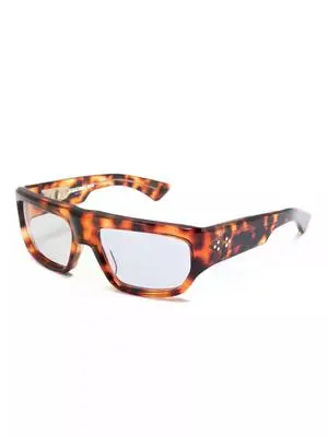 JACQUES MARIE MAGE Rectangle-frame Sunglasses