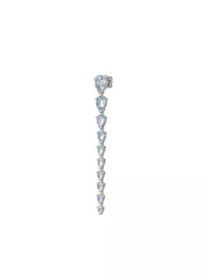 ANABELA CHAN 18k White Gold Nova Aquamarine Dangle Earrings
