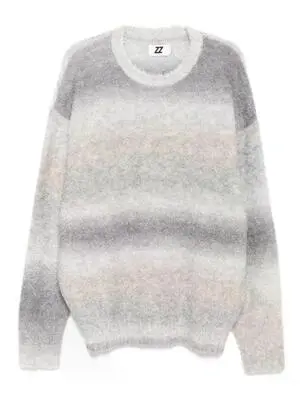Izzue Gradient-dyed Jumper - Grey