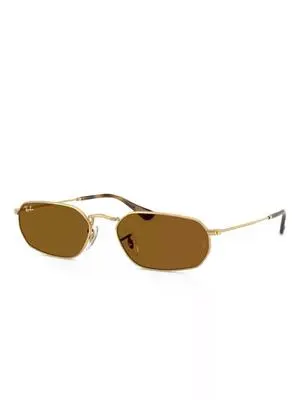 Ray-ban Oval Frame Tinted Sunglasses