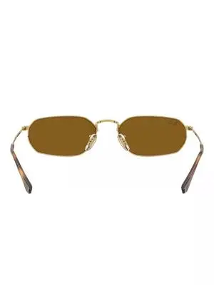 Ray-ban Oval Frame Tinted Sunglasses