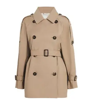 Beige Raincoat