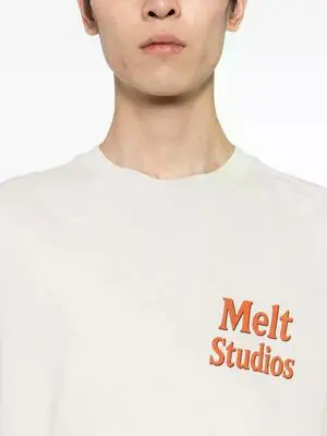 MELT Logo-print Cotton T-shirt