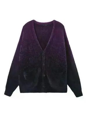 FIVE CM Ombré V-neck Cardigan
