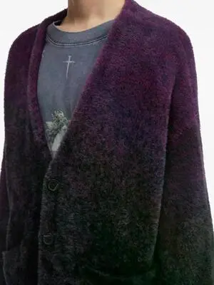 FIVE CM Ombré V-neck Cardigan