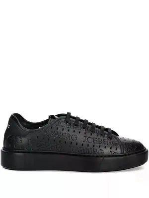 Iceberg Perforated Leather Sneakers