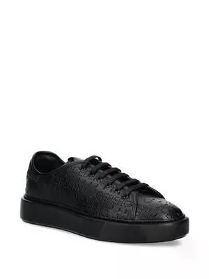Iceberg Perforated Leather Sneakers