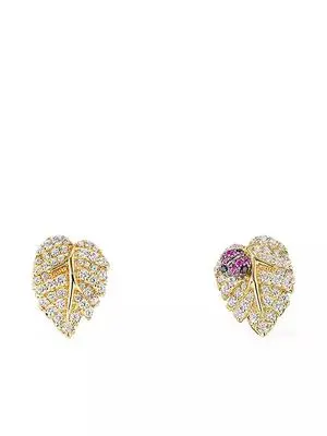ANABELA CHAN 18k Yellow Ruby Strawberry Earrings