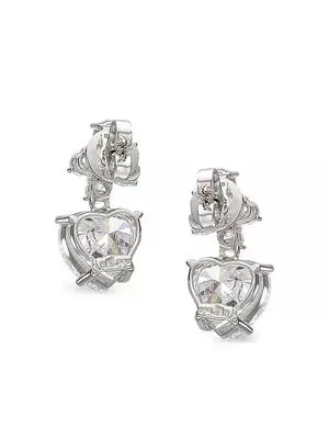 ANABELA CHAN Cupid Heart Diamond Earrings
