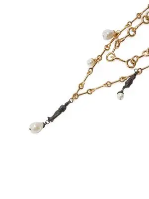 Ermanno Scervino Multi-strand Pearl Necklace