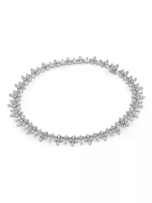 ANABELA CHAN 18kt Gold Diamond Fleur-de-lys Necklace