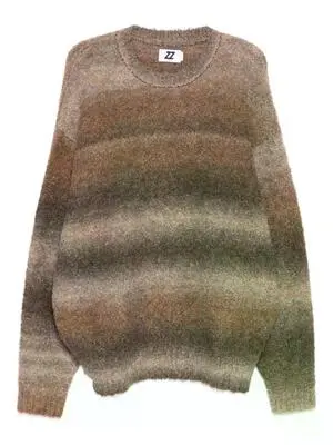 Izzue Gradient-dyed Jumper - Brown