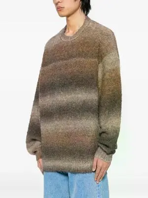 Izzue Gradient-dyed Jumper - Brown
