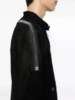 ISAAC SELLAM EXPERIENCE Zipped Leather Jacket