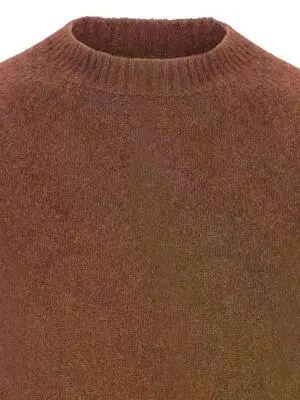 LANEUS Round-neck Sweater - Brown