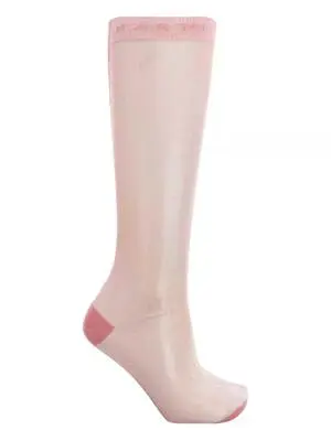 Marni Logo-detail Sheer Knee High Socks