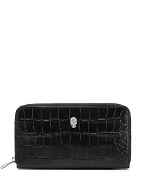 Philipp Plein Skull-embellishment Wallet - Black