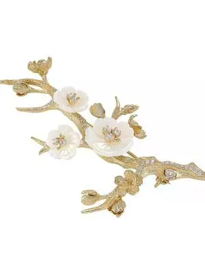 ANABELA CHAN Sakura Blossom Diamond Brooch
